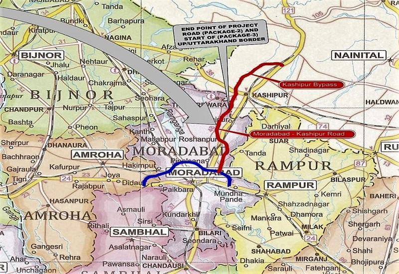 मुरादाबाद : धनुपुरा गांव से उत्तराखंड के बॉर्डर को जोड़ेगा रिंग रोड ...