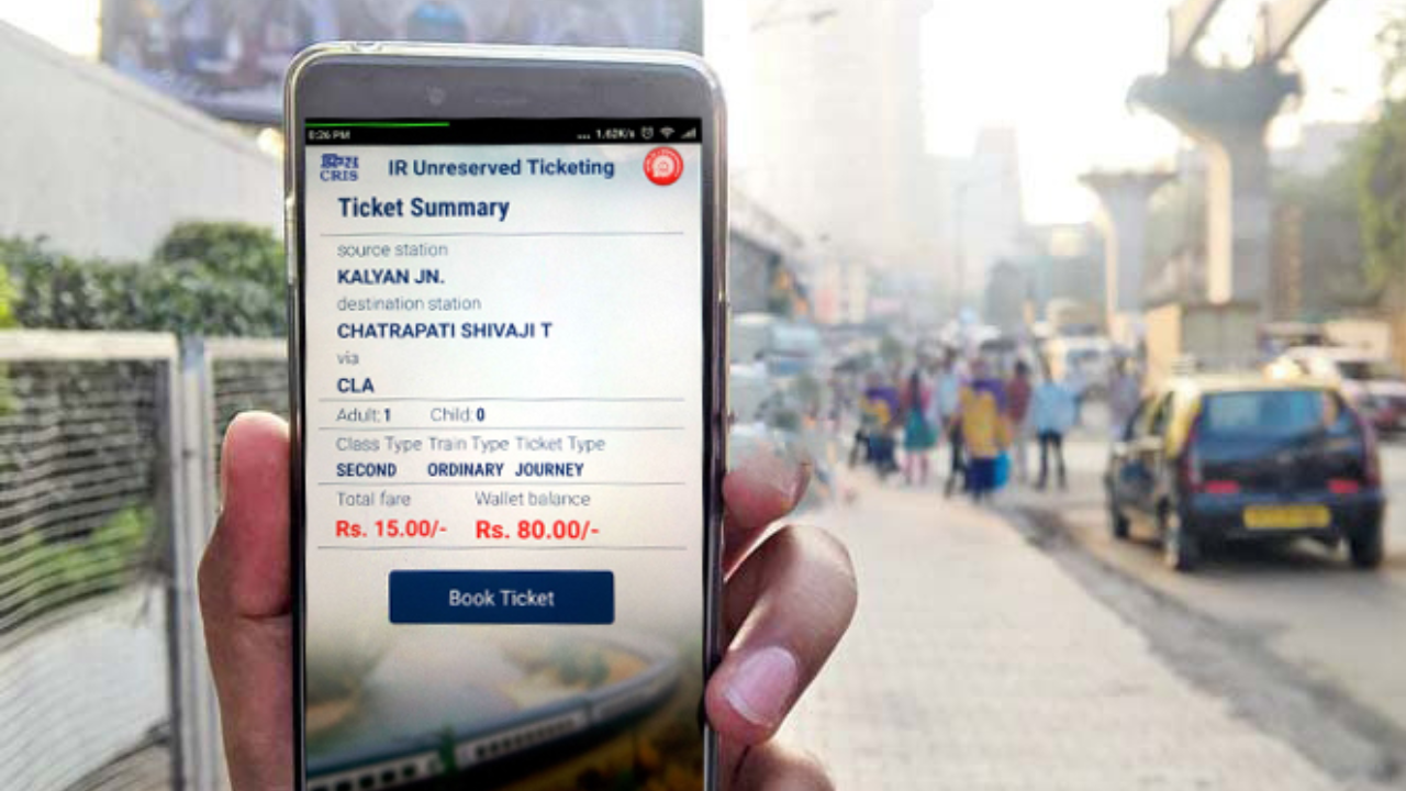 UTS Mobile App: रेलवे का बंपर ऑफर, अपने हर टिकट पर पाएं 3 प्रतिशत ...