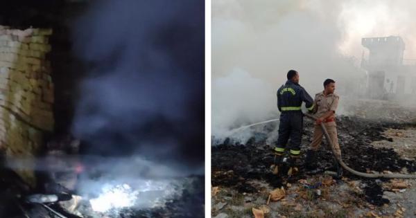 Fire In UP : होली पर कई इलाकों में लगती रही आग, दौड़ते रहे दमकल कर्मी ...